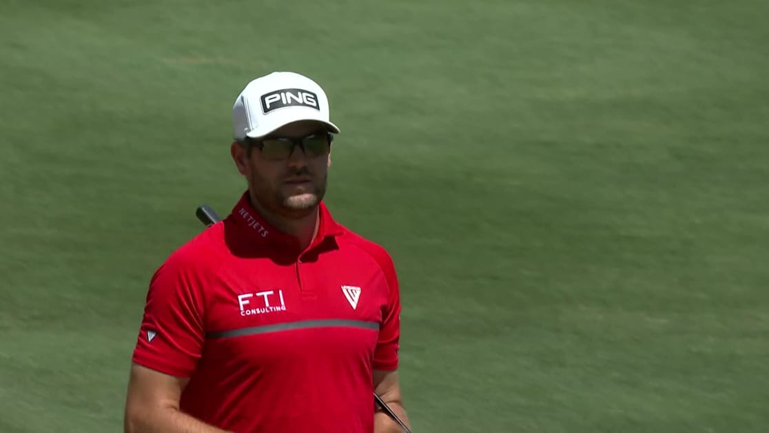 Corey Conners dials in approach to set up birdie at WGC-Dell Match Play