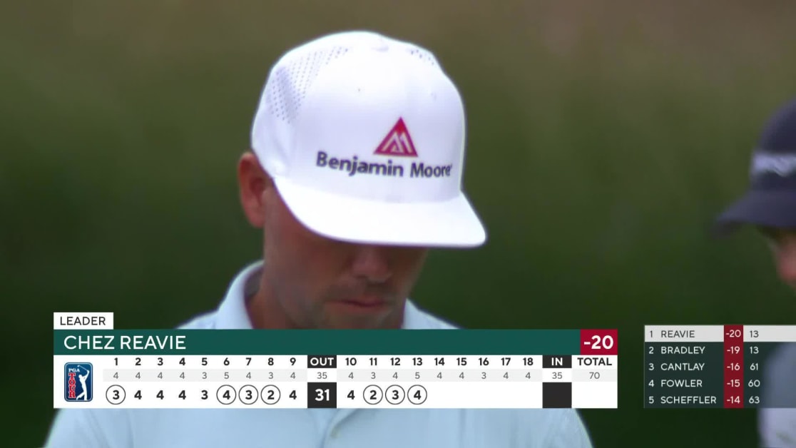 Chez Reavie makes birdie on No. 13 at Travelers