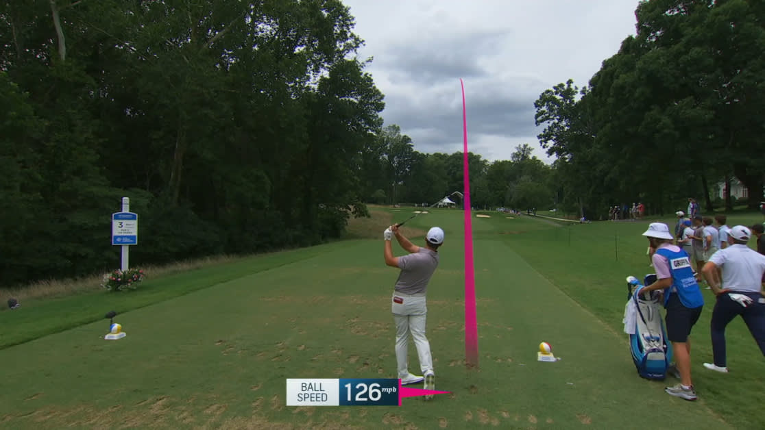 Karl Vilips unbelievable ace for Shot of the Day