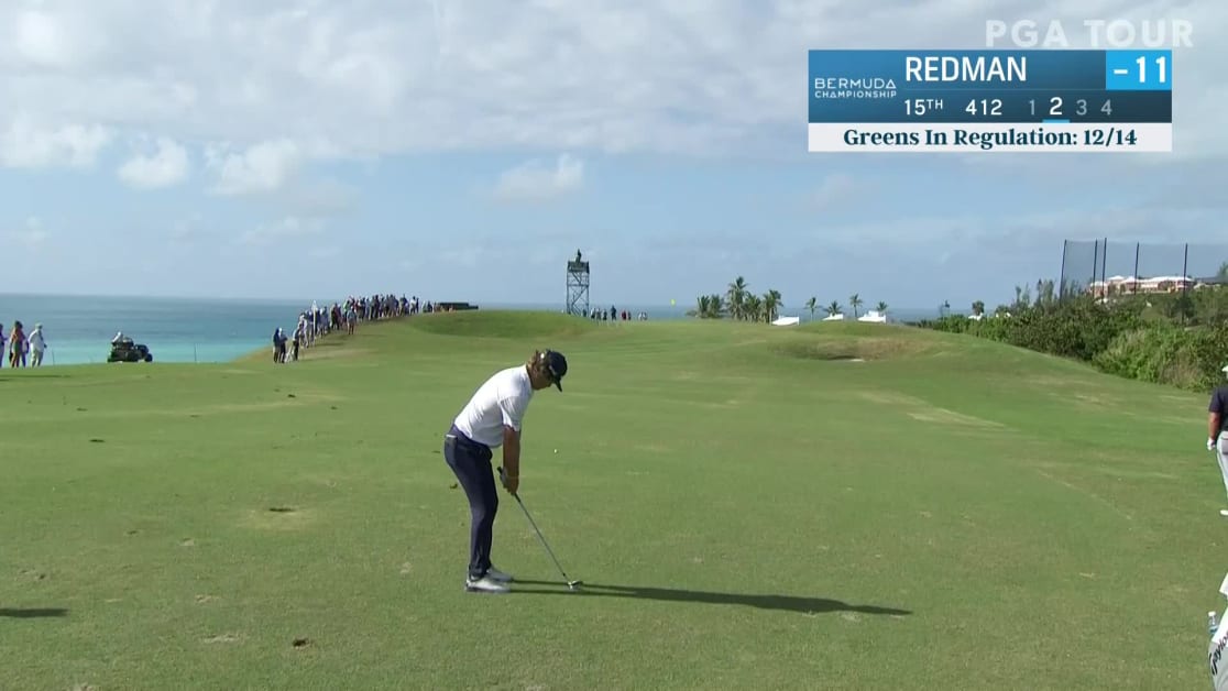 Doc Redman’s impressive approach leads to birdie at Bermuda