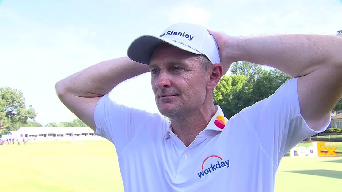 Justin Rose interview after winning FedEx St. Jude
