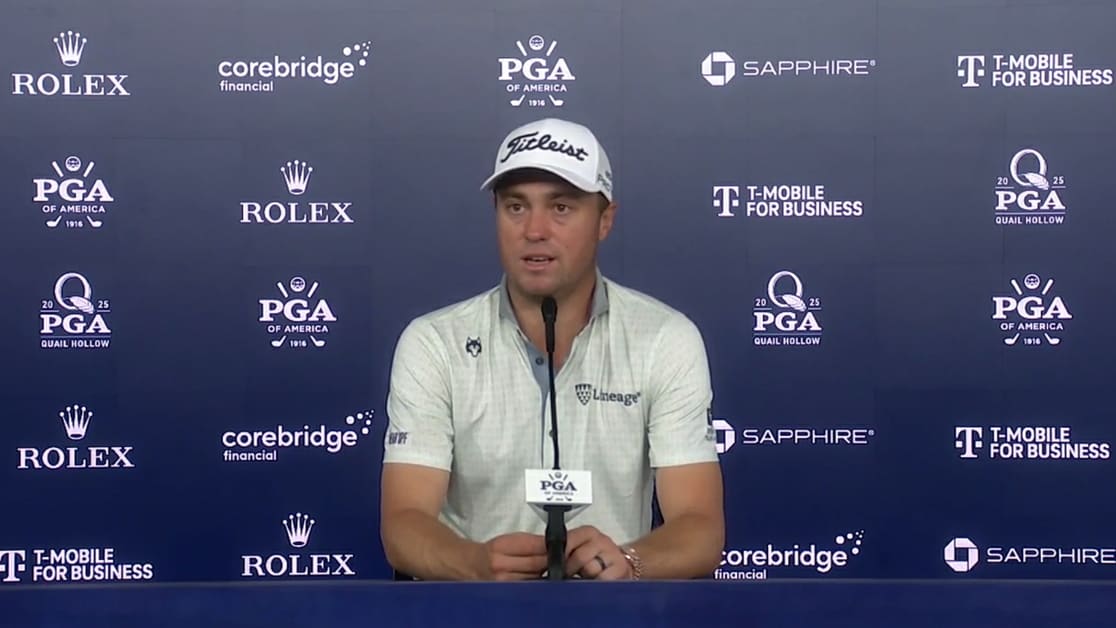 Justin Thomas on past success at familiar venues