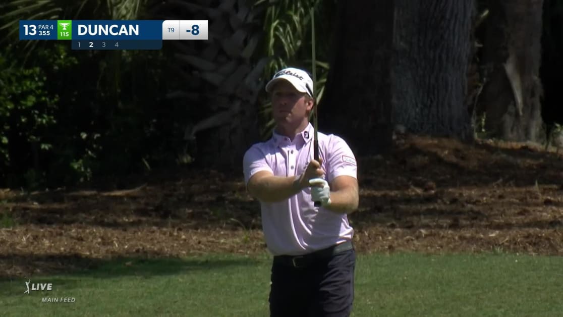 Tyler Duncan dials in second and birdies at RBC Heritage Tyler Duncan dials in second and birdies at RBC Heritage
