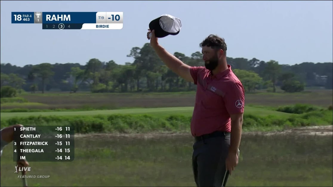 Jon Rahm closes with birdie at RBC Heritage