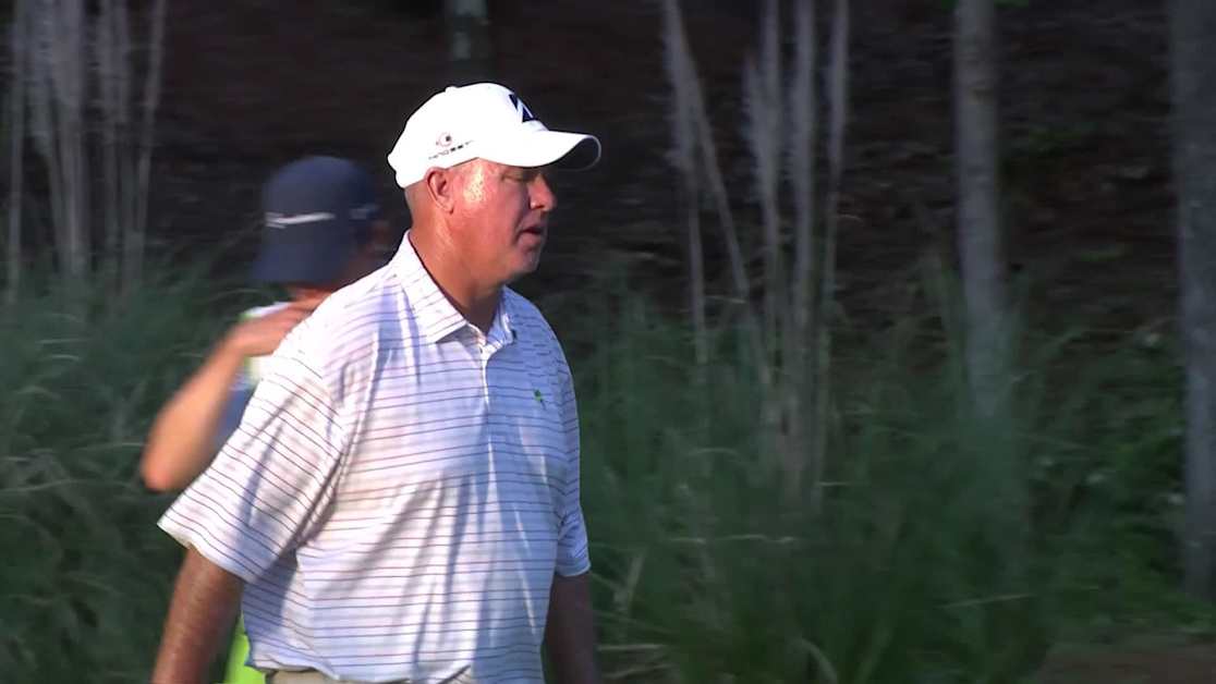 Boo Weekley makes birdie on No. 13 at Regions Tradition
