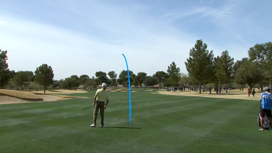 Miguel Angel Jiménez goes driver off the deck to set up birdie at Cologuard