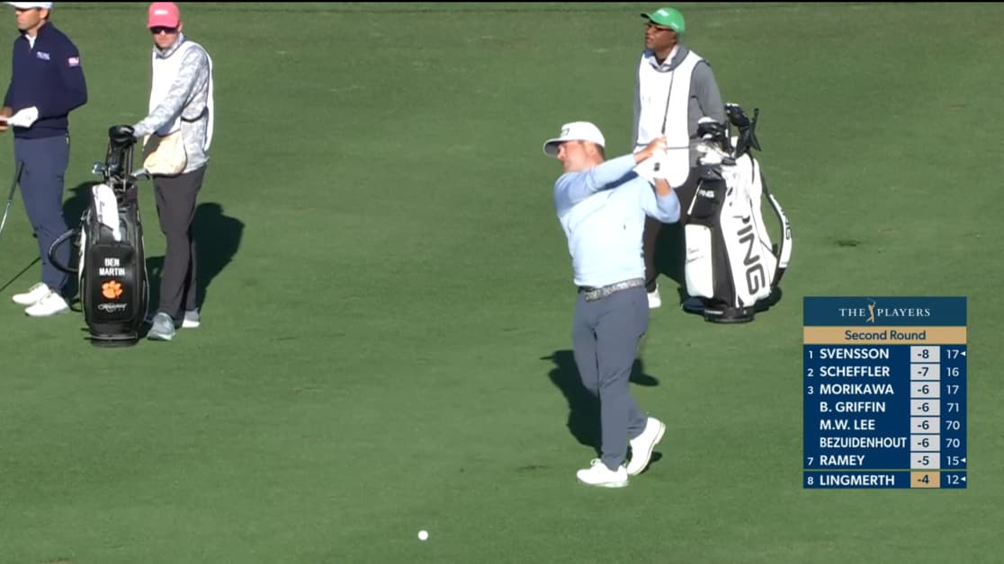 David Lingmerth's nice approach leads to birdie at THE PLAYERS