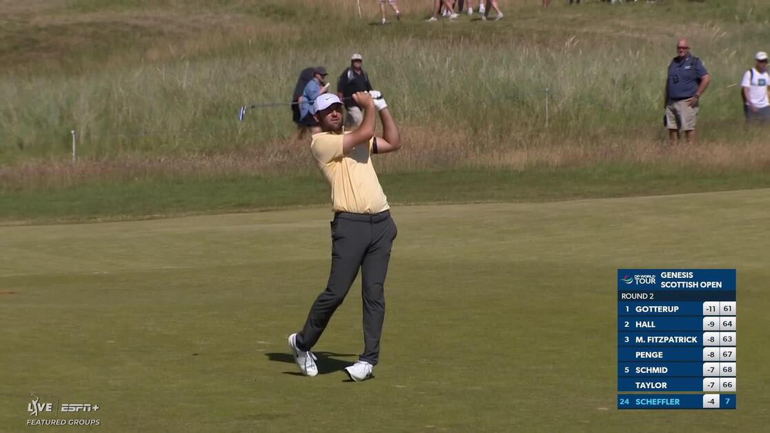 Scottie Scheffler adds another birdie at Genesis Scottish Open