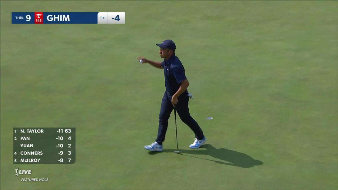 Doug Ghim dials in tee shot to set up birdie at RBC Canadian