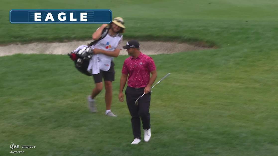Rafael Campos makes eagle on No. 14 at THE CJ CUP