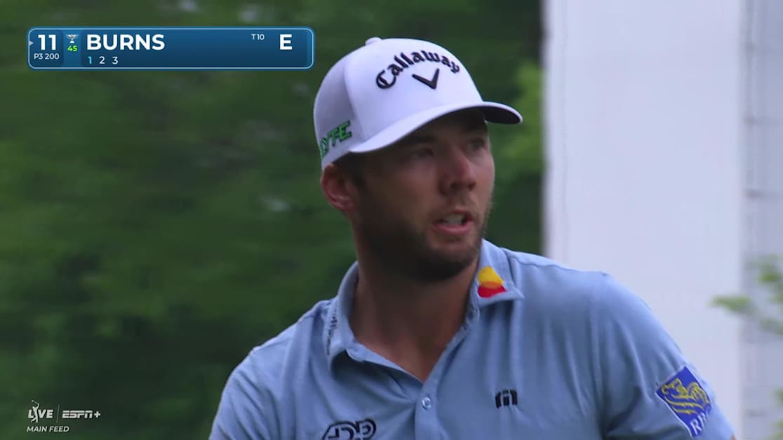 Sam Burns makes birdie on No. 11 at RBC Canadian