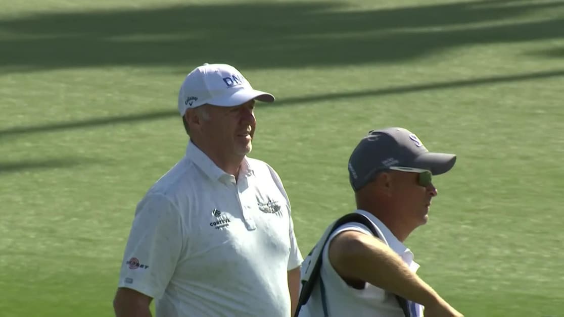 Rod Pampling reaches in two to set up birdie at Galleri Classic