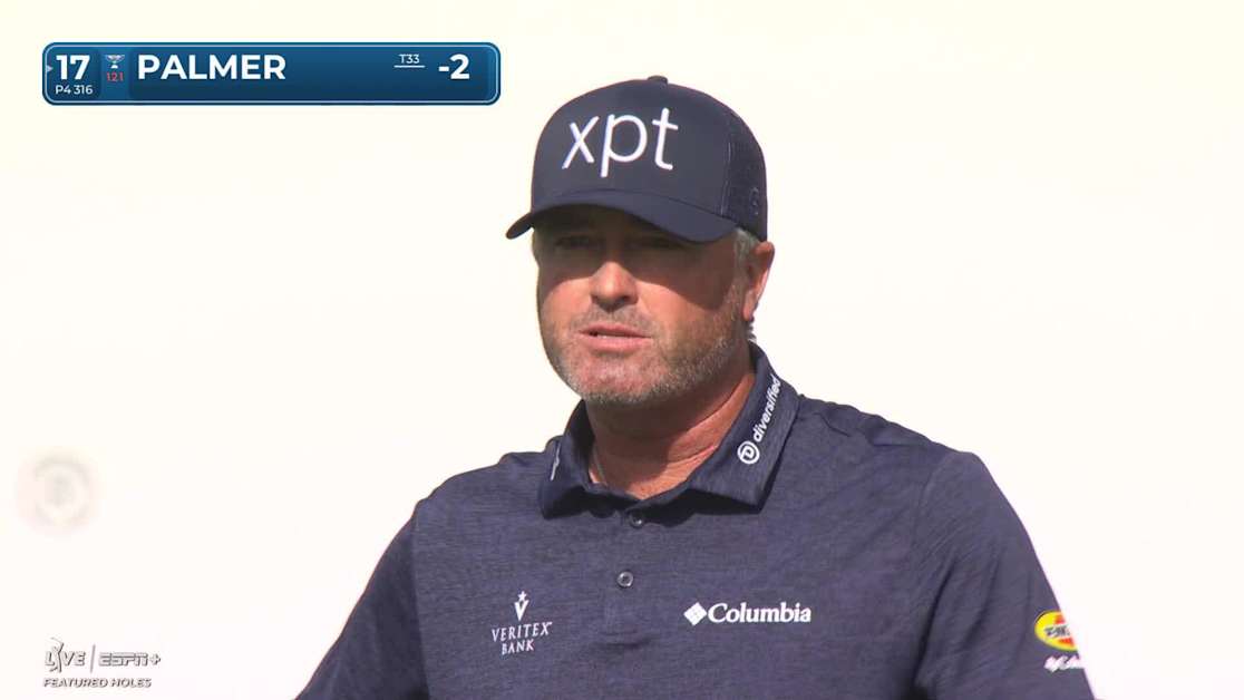 Ryan Palmer makes birdie putt at WM Phoenix Open