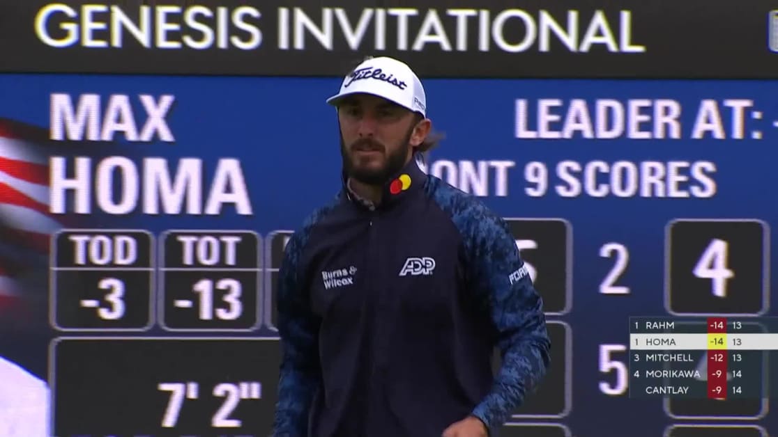 Max Homa dials in iron and birdies at Genesis