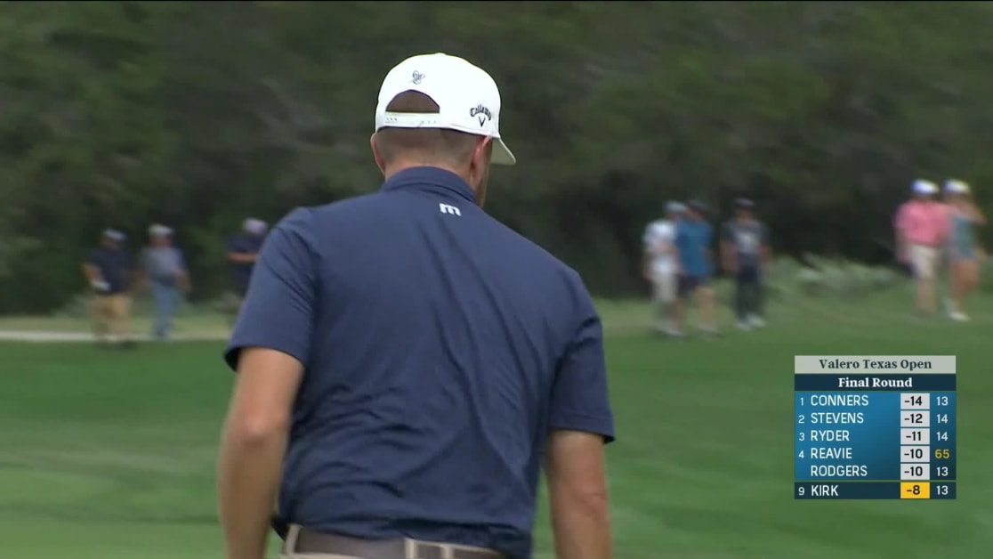 Chris Kirk makes birdie on No. 14 at Valero