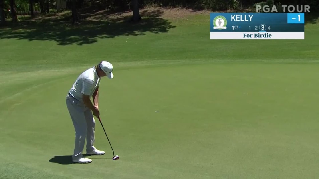 Jerry Kelly birdies No. 1 in Round 1 at Tradition