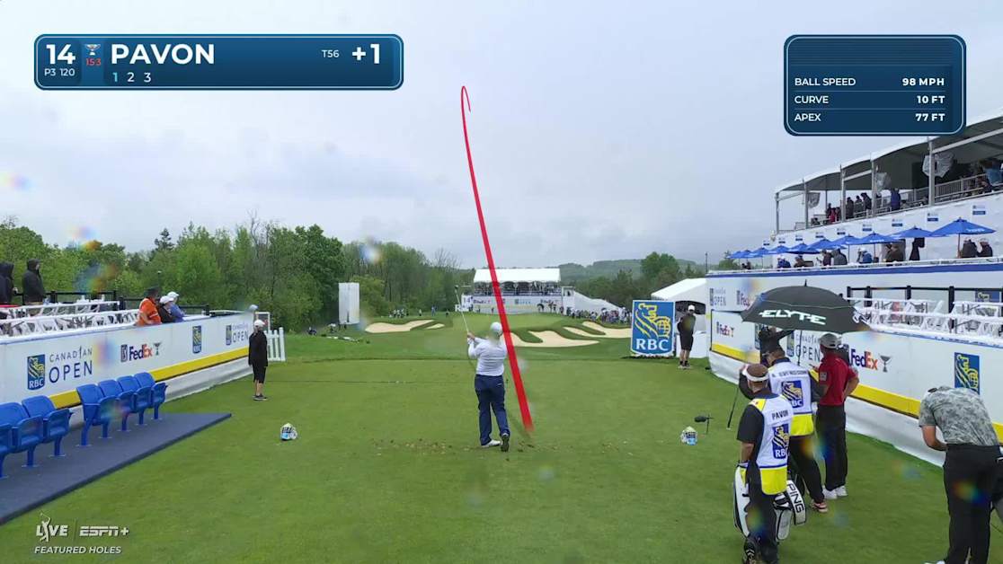 Matthieu Pavon makes birdie on No. 14 at RBC Canadian