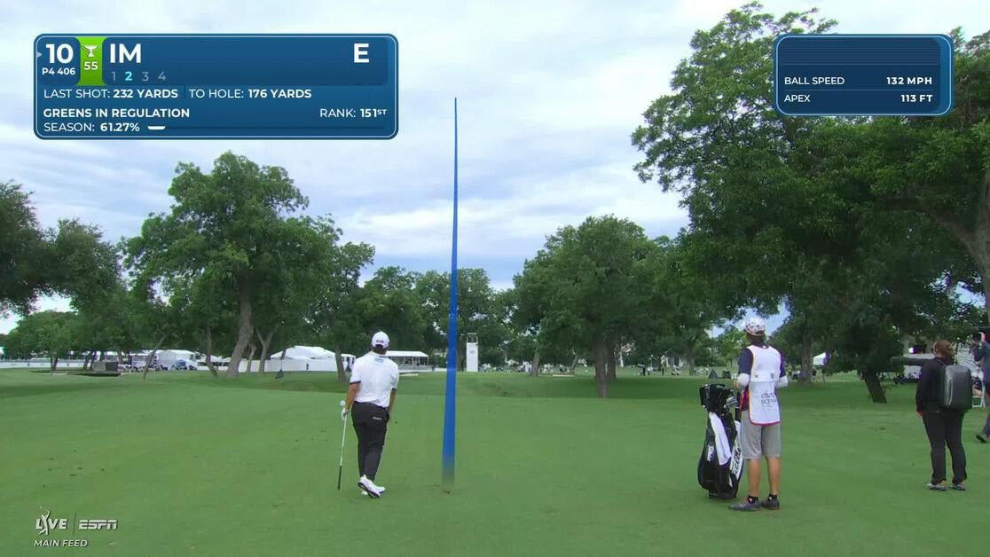 Sungjae Im sinks 21-foot birdie putt on No. 10 at Charles Schwab