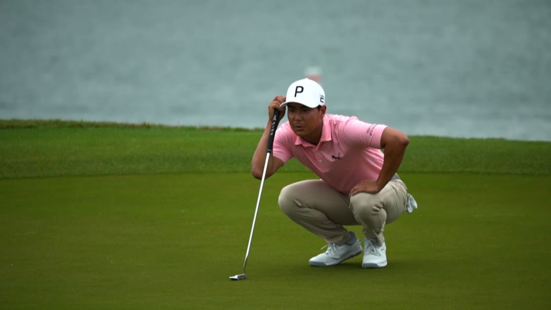 Justin Suh uses high school putter on TOUR