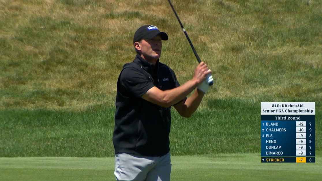 Steve Stricker’s impressive second leads to eagle at KitchenAid Senior PGA