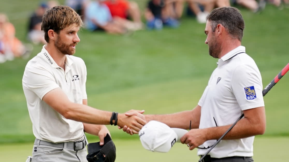 Patrick Rodgers maintains lead on moving day at Valero