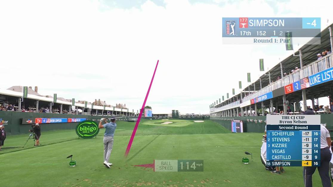 Webb Simpson makes birdie on No. 17 at THE CJ CUP