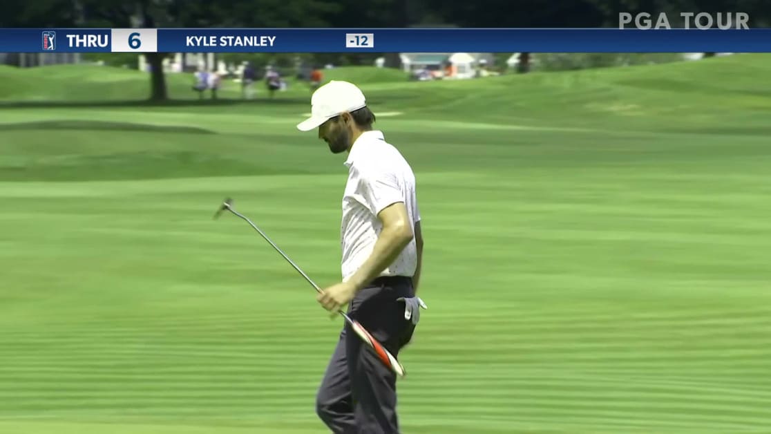 Kyle Stanley birdies No. 6 in Round 4 at Travelers