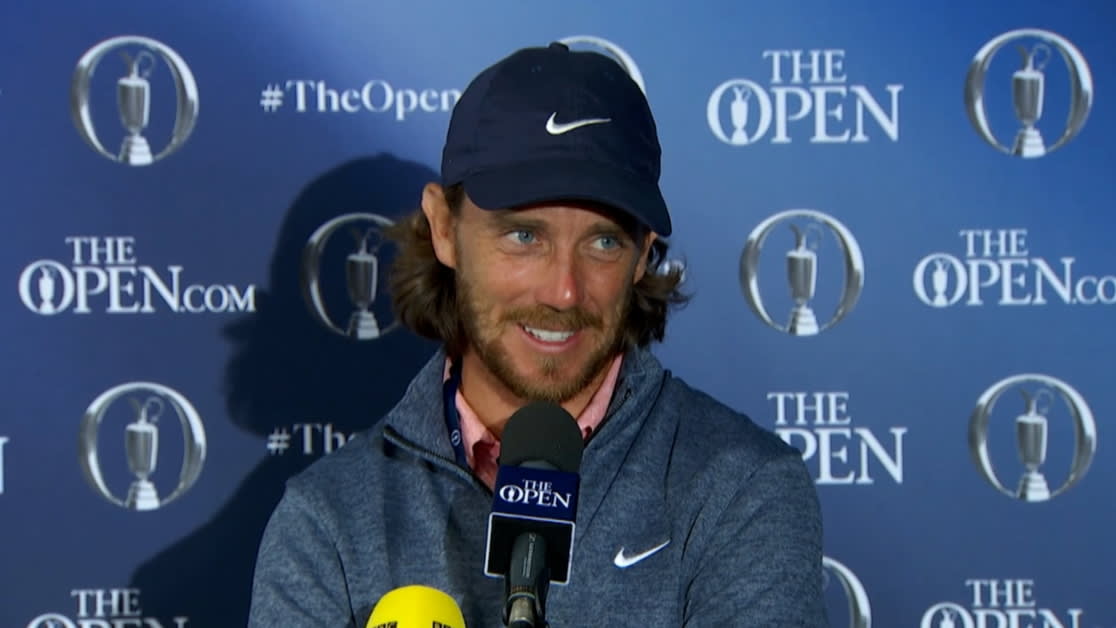Tommy Fleetwood interview after Round 2 of The Open