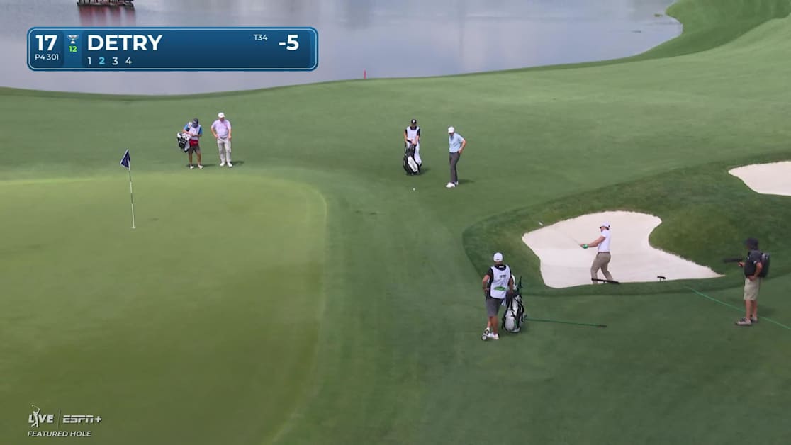 Thomas Detry escapes bunker and birdies at Houston Open