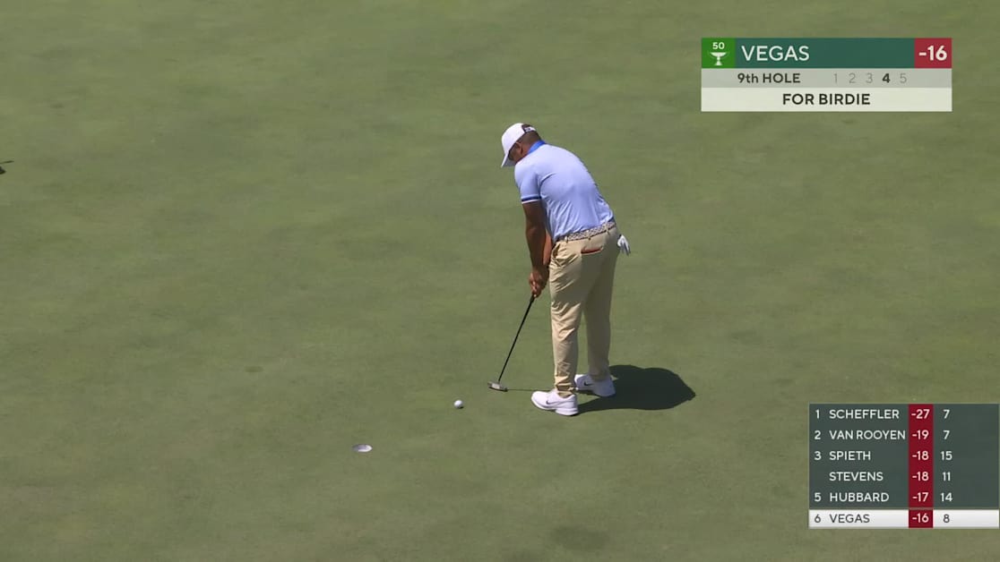 Jhonattan Vegas makes birdie on No. 9 at THE CJ CUP