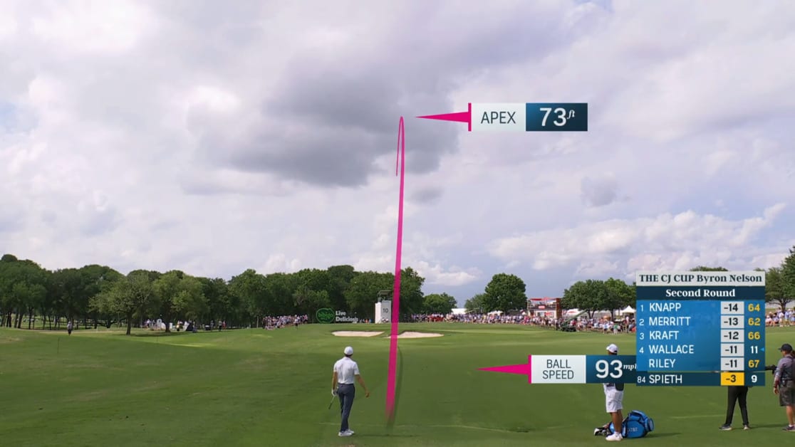Jordan Spieth pulls the string to set up birdie at THE CJ CUP