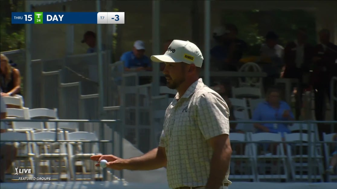 Jason Day makes birdie on No. 15 at RBC Heritage