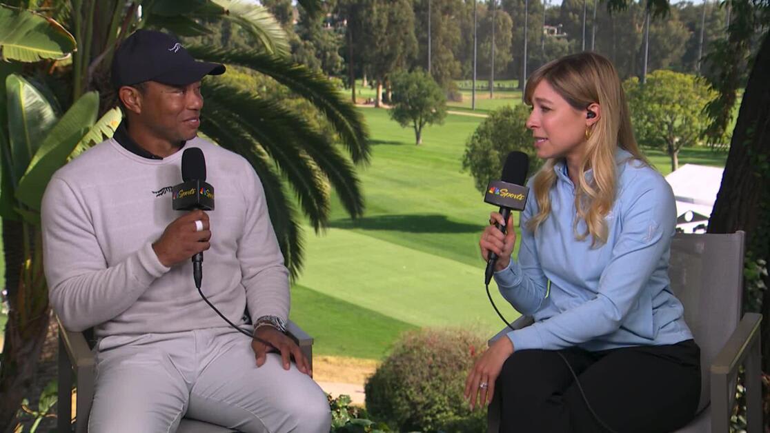 Tiger Woods' interview after Round 1 of Genesis