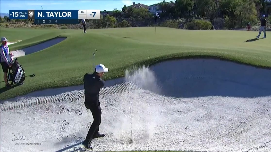 Nick Taylor's bunker play leads to birdie at Shriners Children's Open