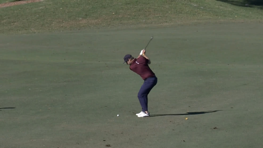 Doc Redman birdies the 18th at PGA TOUR Q-School