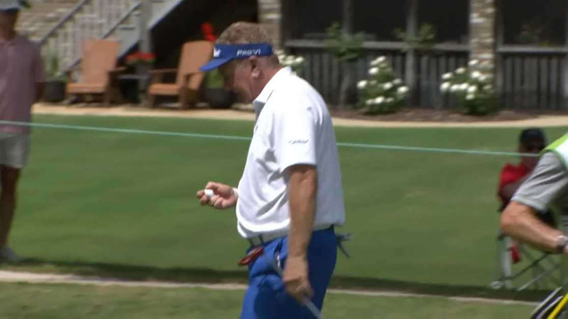 Paul Broadhurst's near ace at Tradition