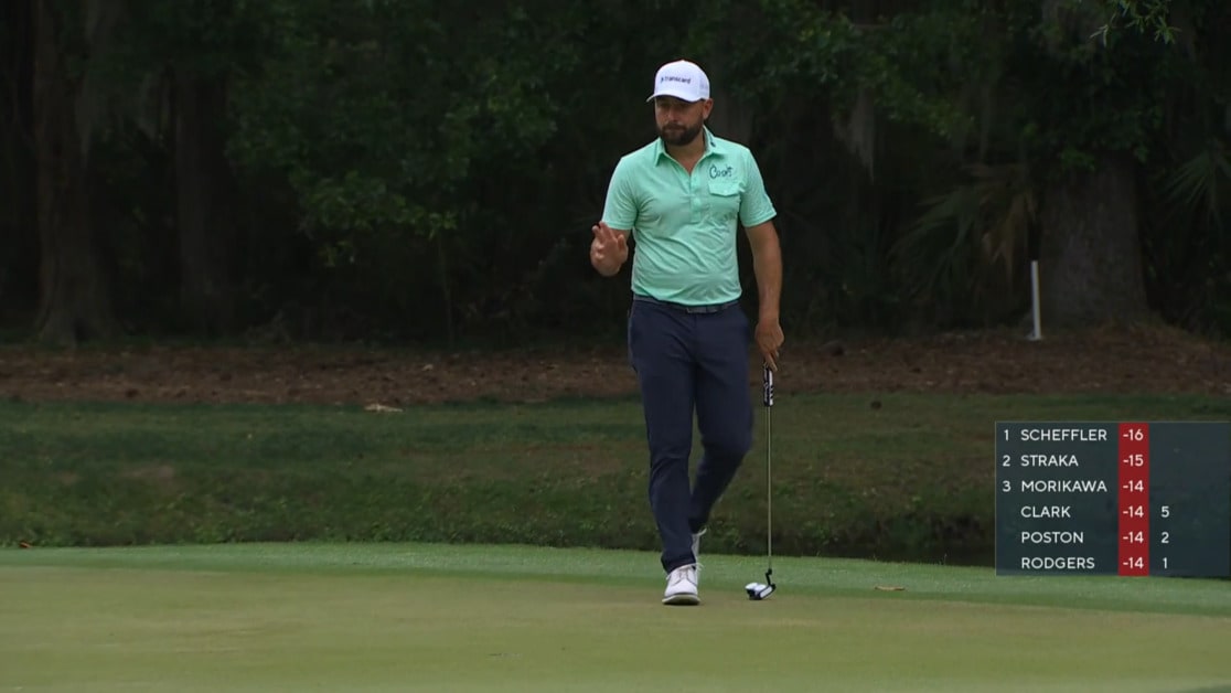 Stephan Jaeger' 18-foot bogey save from fringe at RBC Heritage