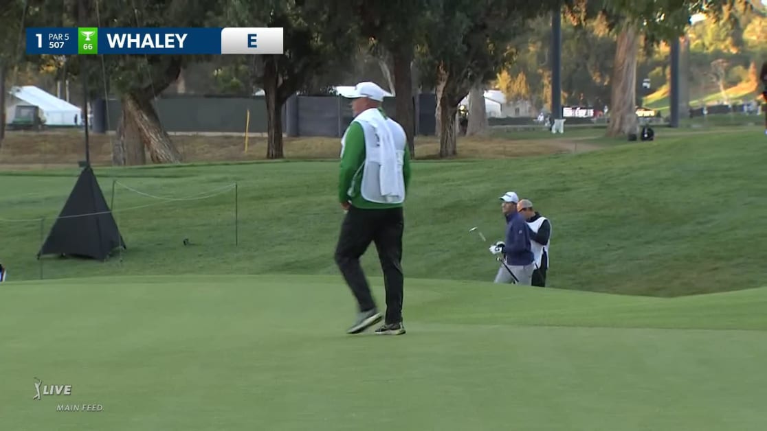 Vincent Whaley's tight chip leads to birdie at Genesis