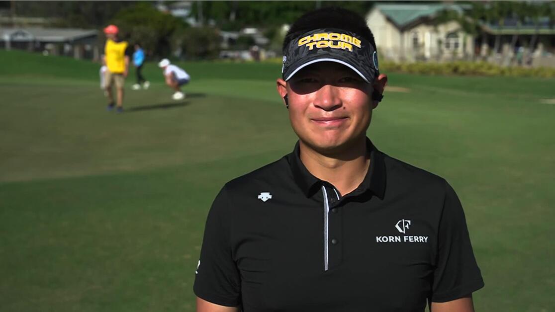 Carl Yuan walk-and-talk at Sony Open
