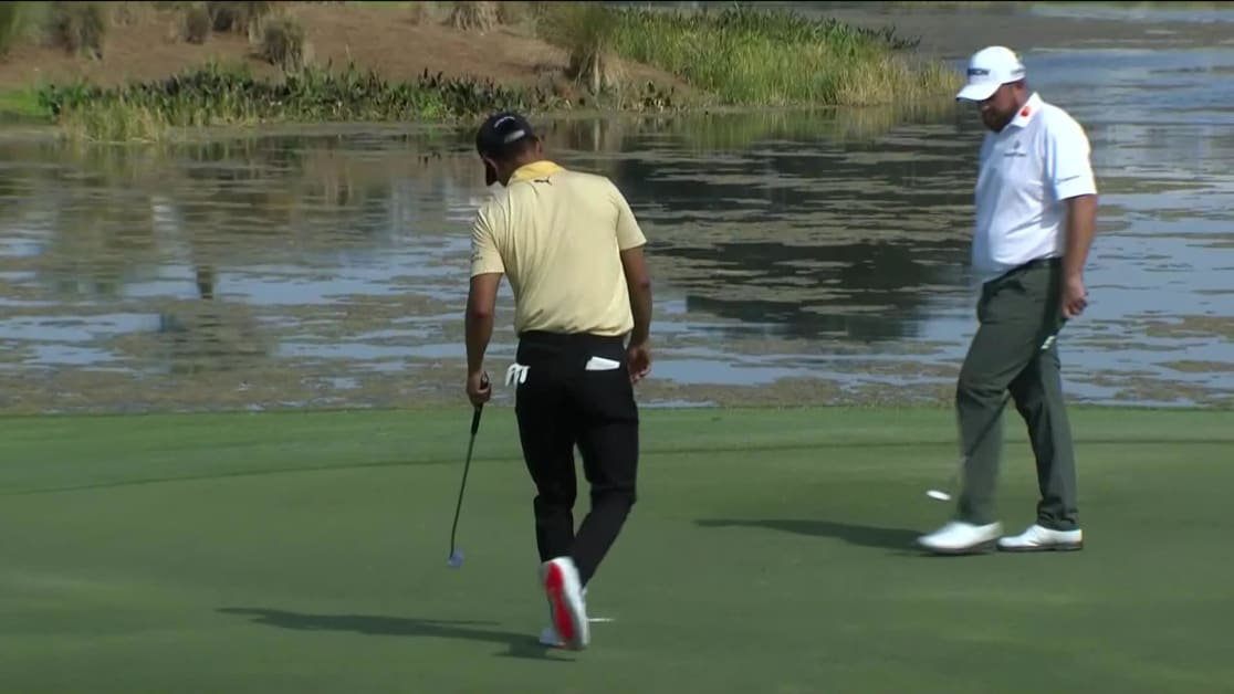 Justin Suh's aggressive tee shot sets up birdie at Honda