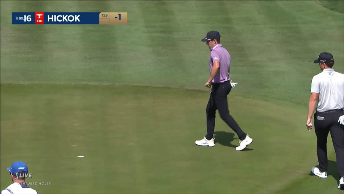 Kramer Hickok drains birdie putt at THE PLAYERS