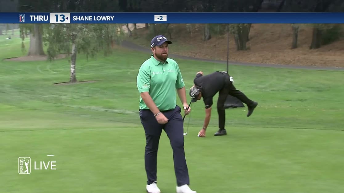 Shane Lowry’s bunker approach leads to birdie at Safeway Open Shane Lowry’s bunker approach leads to birdie at Safeway Open