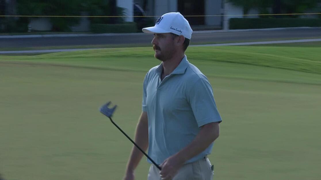 Rick Lamb's quality iron leads to birdie putt at The Bahamas Golf Classic