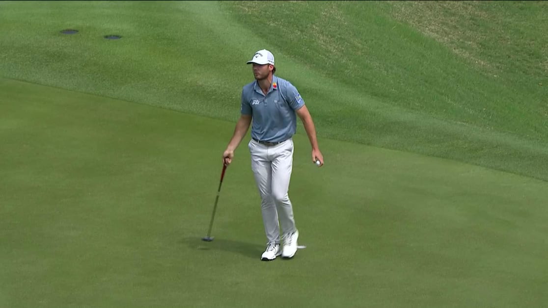 Sam Burns reaches in two to set up birdie and stayed tied at WGC-Dell ...