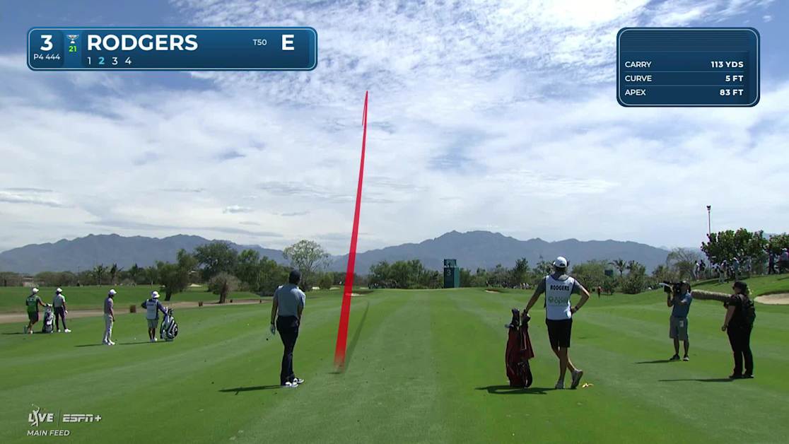 Patrick Rodgers nice approach sets up birdie at Mexico Open