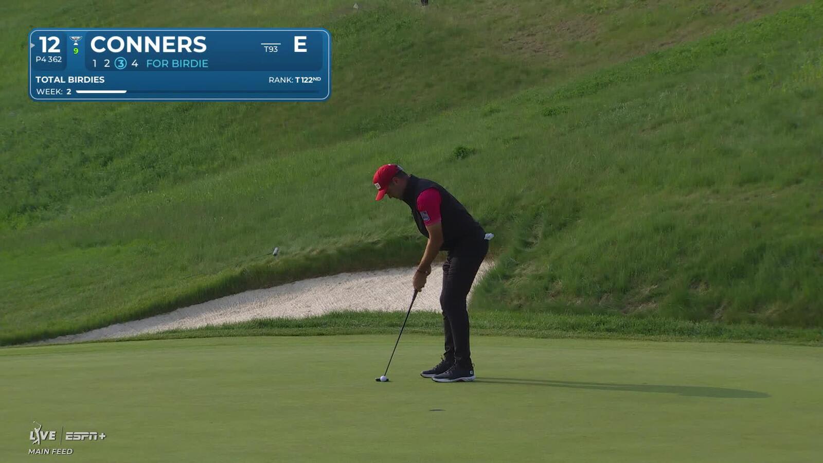 Corey Conners | Round 2 | 12th hole | Shot 4 | 2025 RBC Canadian