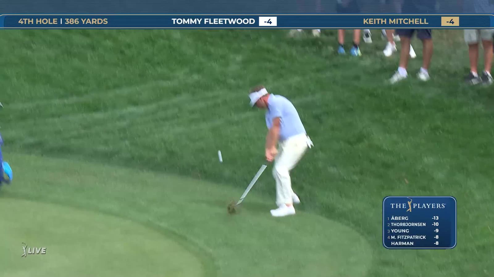 Keith Mitchell | Round 4 | 4th hole | Shot 3 | 2026 THE PLAYERS