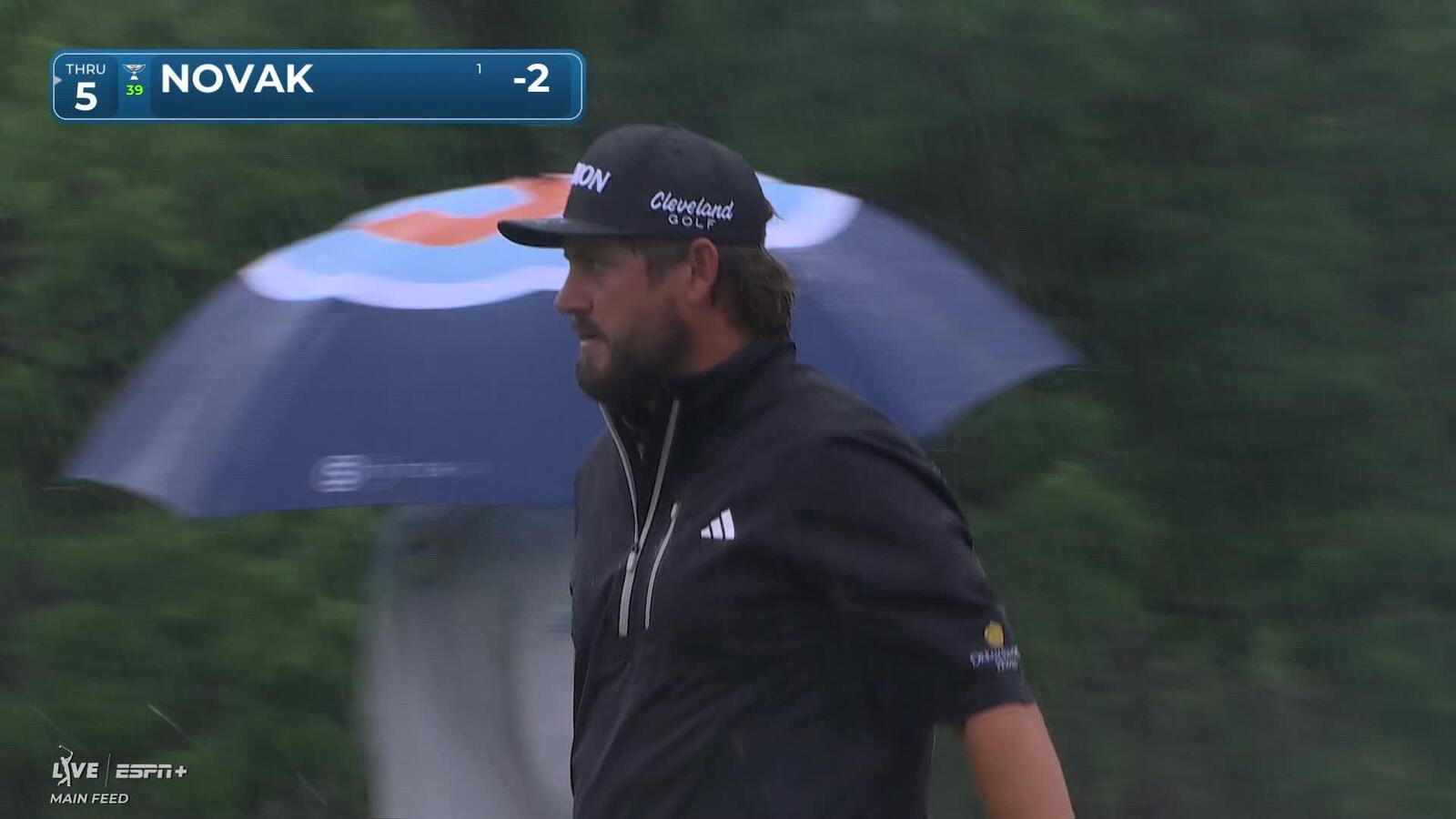 Andrew Novak | Round 1 | 14th hole | Shot 4 | 2025 Houston Open