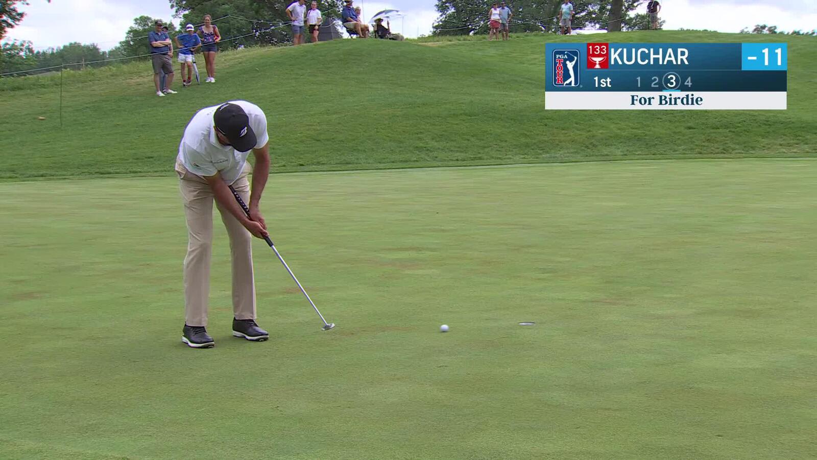 Matt Kuchar | Round 4 | 1st hole | Shot 3 | 2025 John Deere