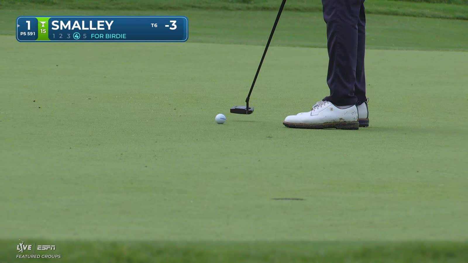 Alex Smalley | Round 1 | 1st hole | Shot 5 | 2026 Charles Schwab